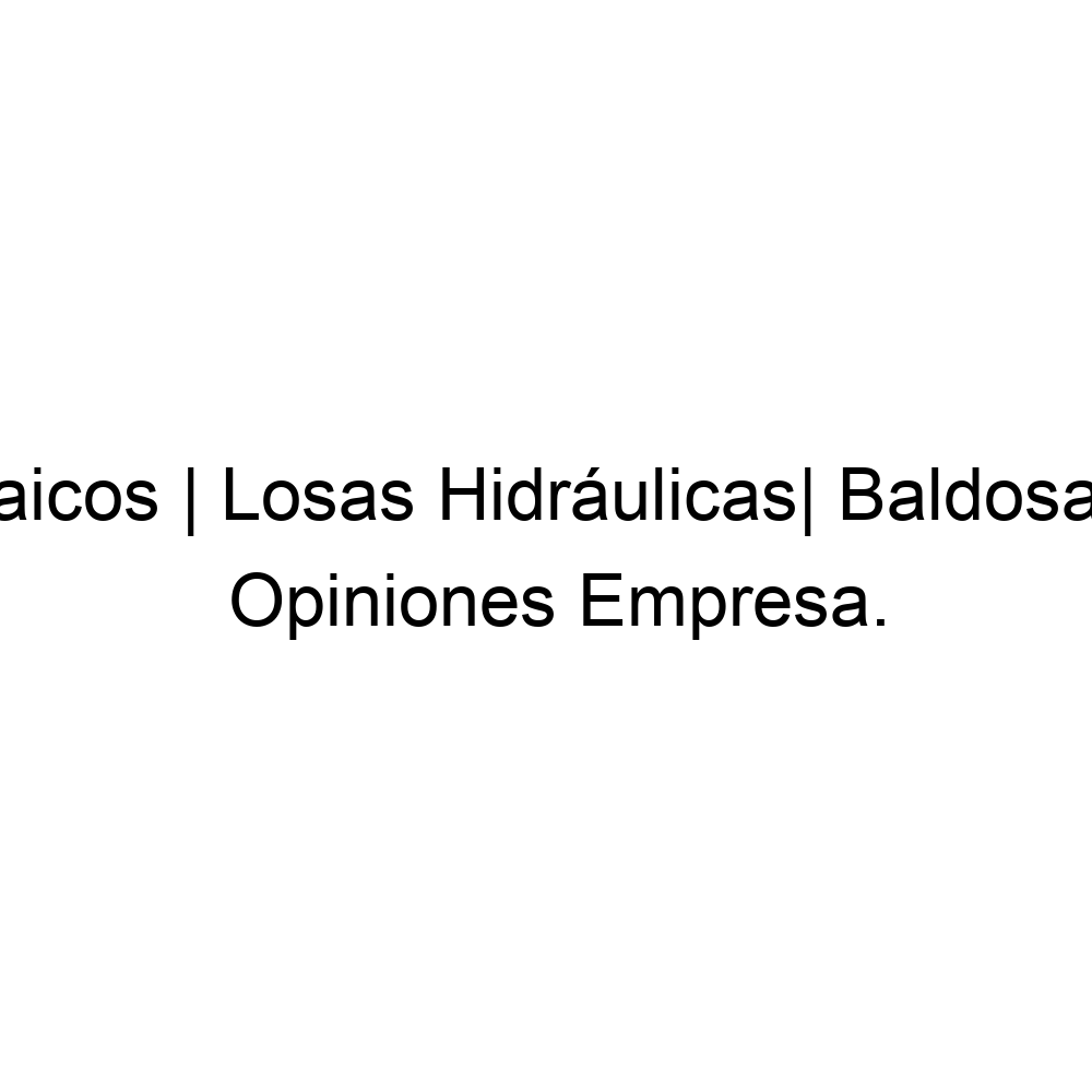 Opiniones Losania Mosaicos | Losas Hidráulicas| Baldosas Hidráulicas ...
